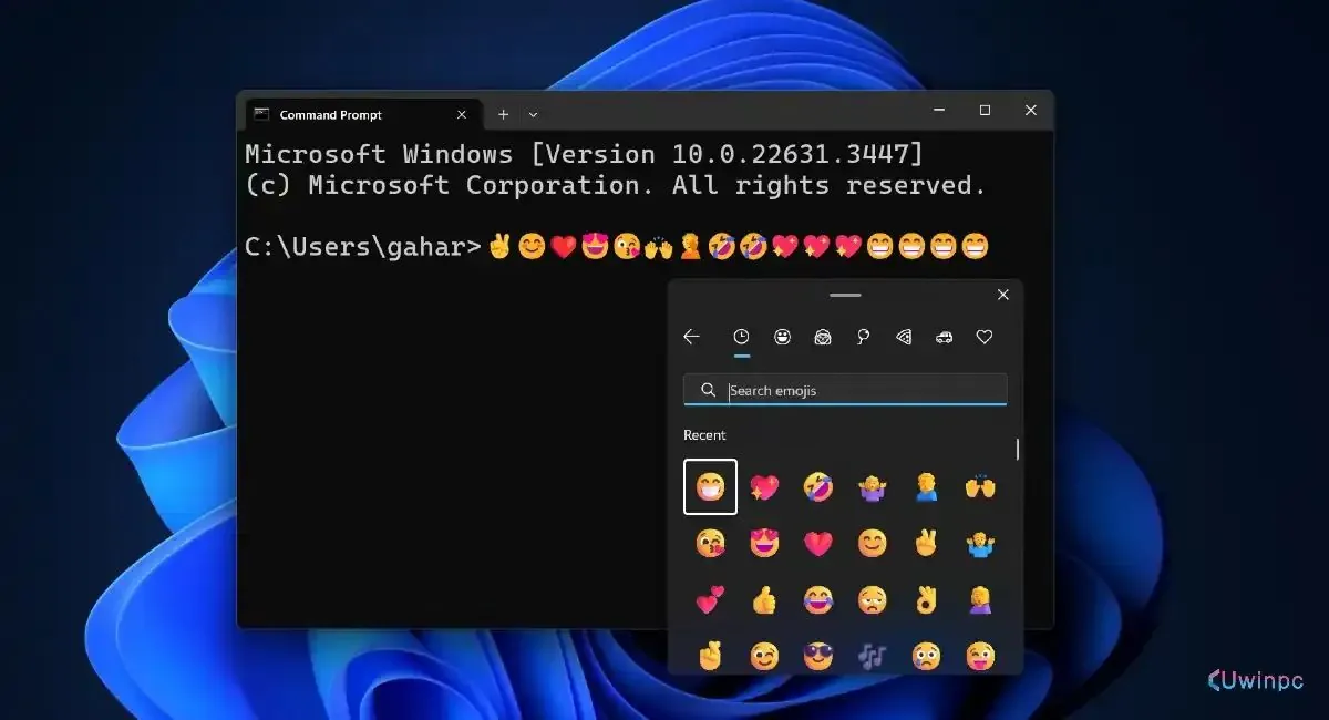 微软 Win11 四月更新增强 Terminal 终端应用，现支持输入 Emoji - 果核剥壳