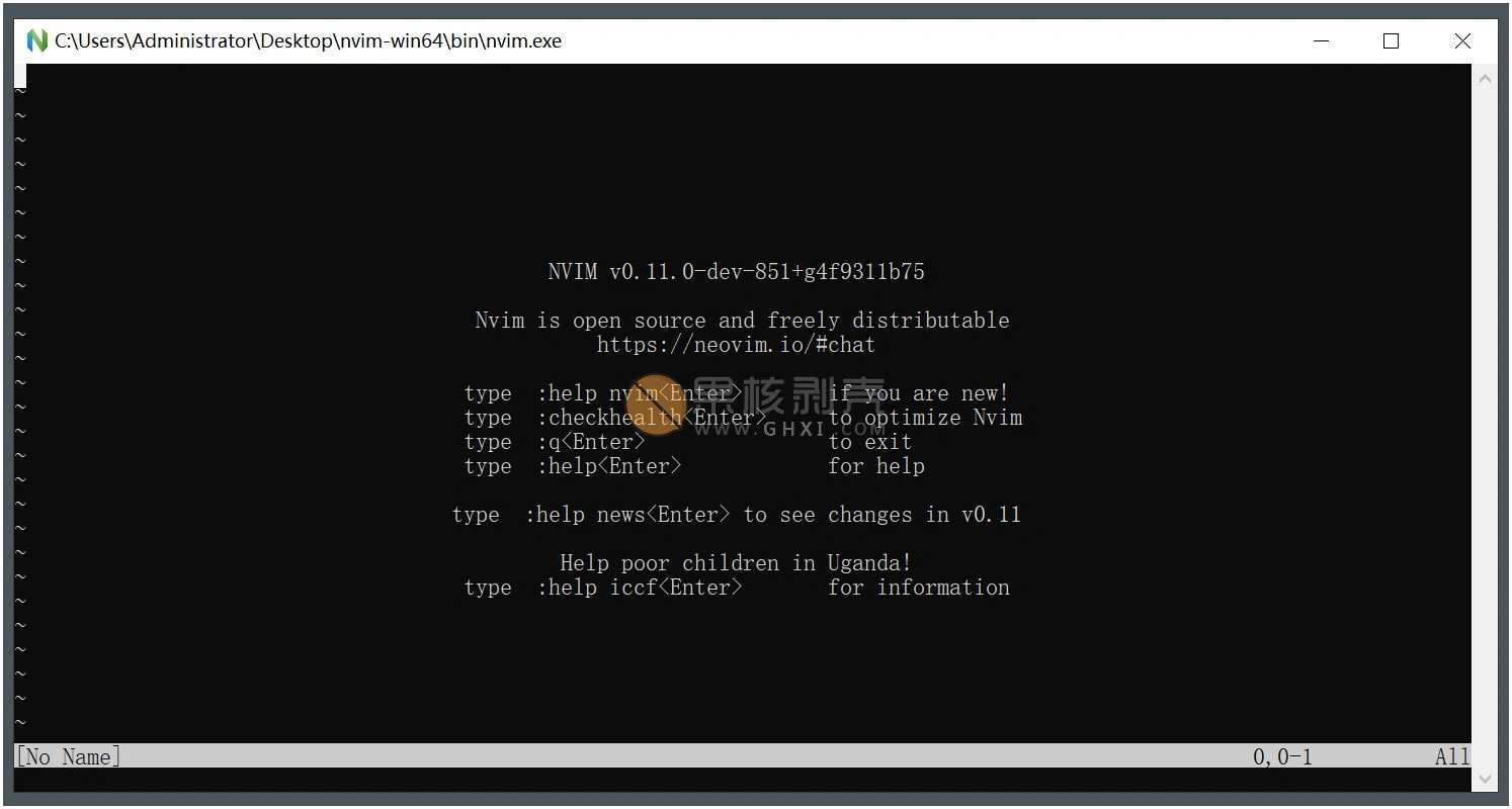 Neovim(文本编辑器) v0.11.4 绿色版 - 果核剥壳