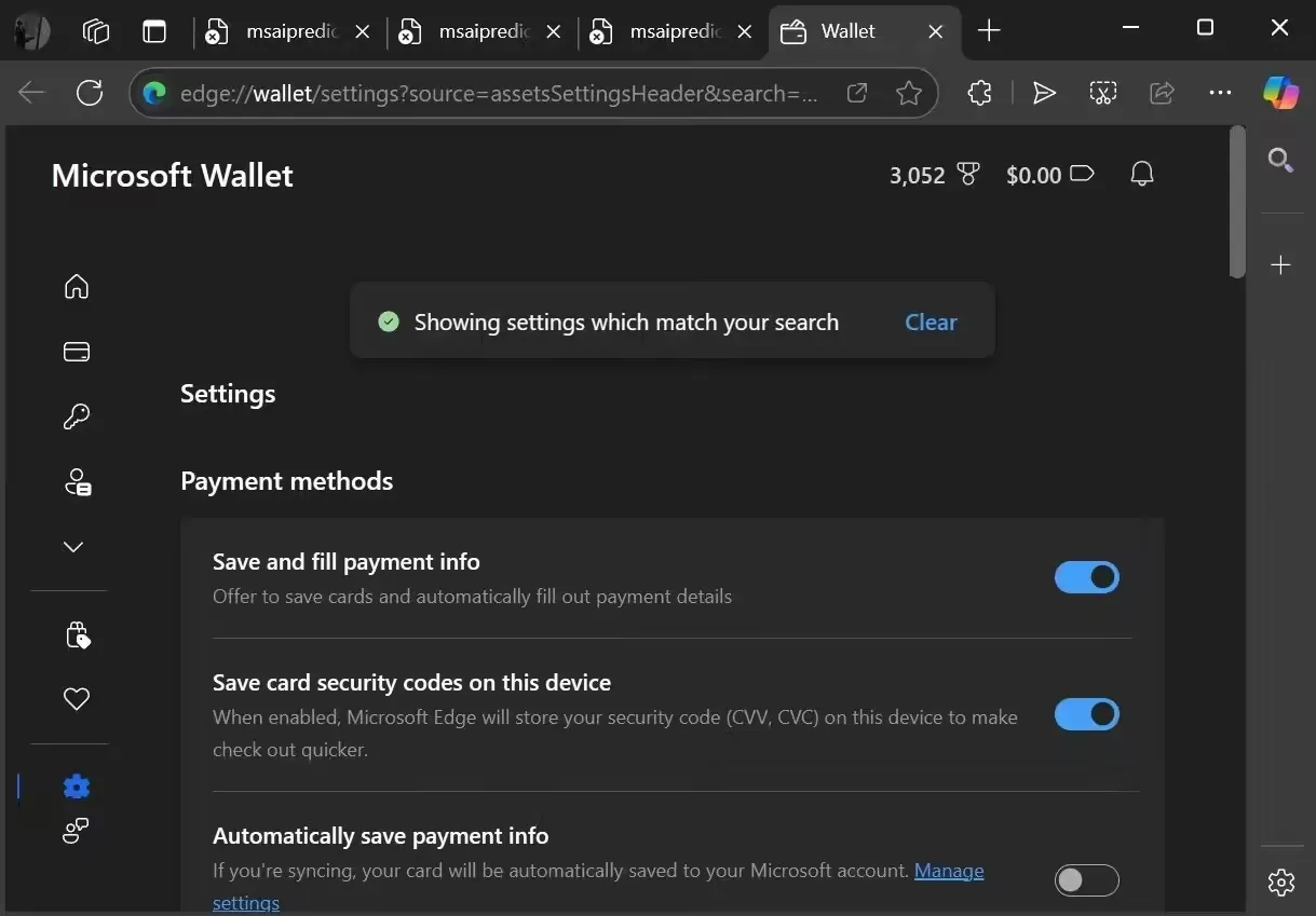 Edge浏览器新特性前瞻：融入Win11系统托盘、AI增强自动填充和收藏夹 - 果核剥壳